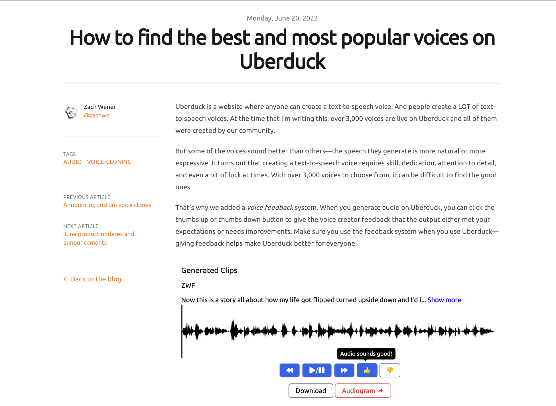 Uberduck: Features, Benefits & Pricing - AI Voice Technology Uncovered