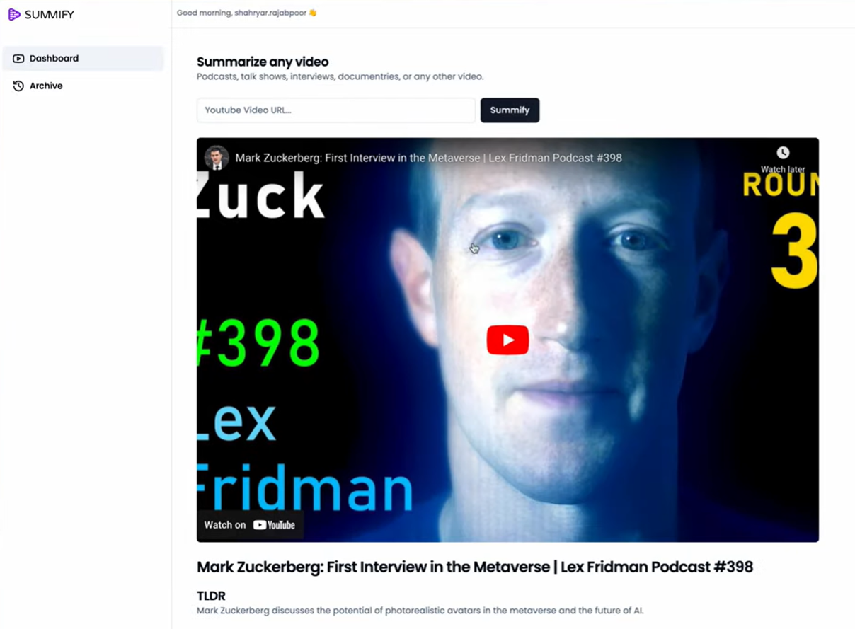 Summify.io Features & Pricing: Is This YouTube Video Summarizer & Transcriber Legit?