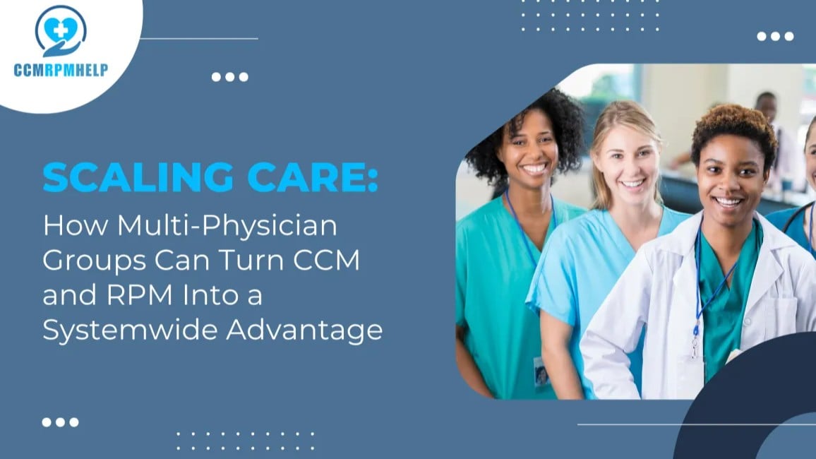 CCM & RPM Program Implementation & Scaling For Hospitals: Services ...